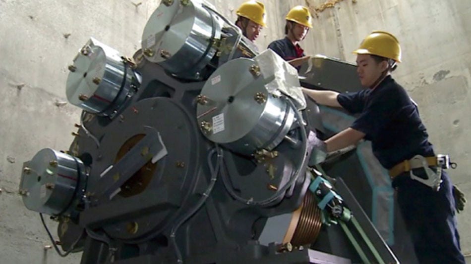 O desafio da Hitachi na China em arranha-céus: o elevador mais rápido ...