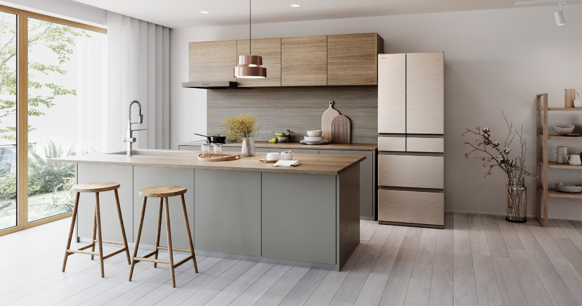 Refrigerator H Type: Finely crafted details : Research & Development ...